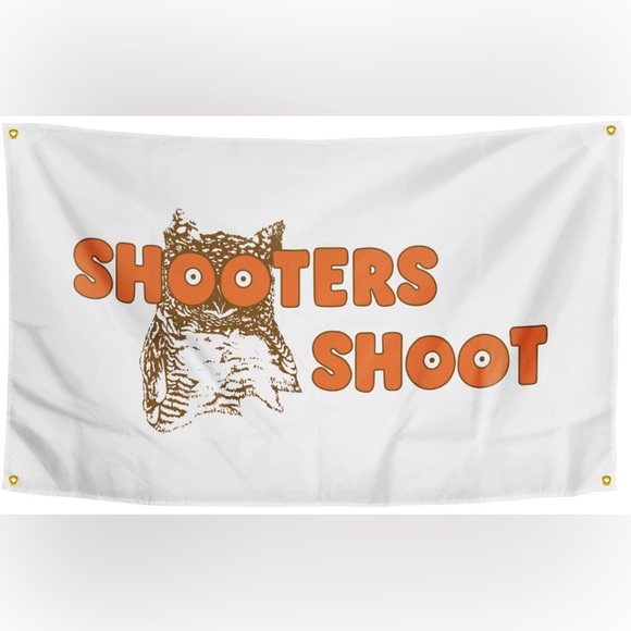 unbranded | Wall Decor | New Shooters Shoot Funny Meme Of Hooters Flag ...